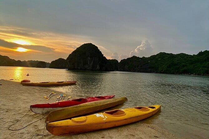 Sunset- Magical bioluminescent plankton Kayaking trip from Catba - A Deep Dive into the Experience