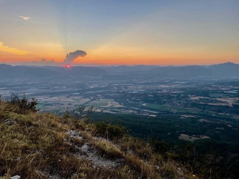 Sunset on Gâche mountain - Panoramic view of the Alps - Key Points