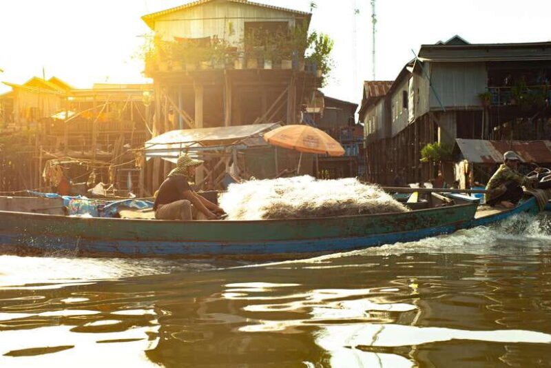 Sunset Over the Tonle Sap Lake and Visit Floating Village - A Deep Dive into the Experience