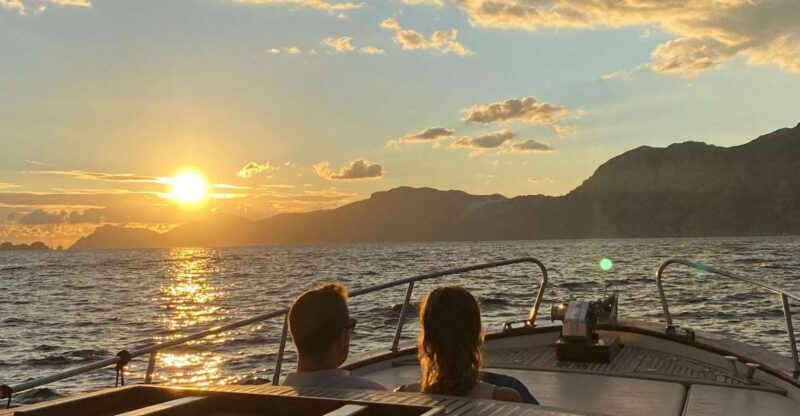 Sunset Private Cruise along the Amalfi Coast from Positano - Key Points
