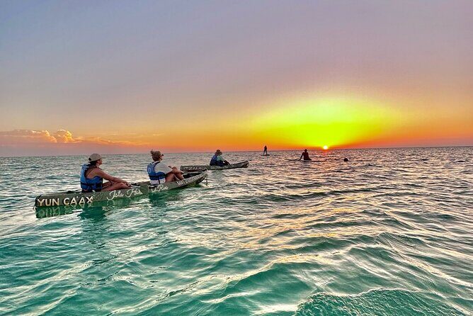 Sunset toast and bioluminescence in clear kayak - Who Should Skip?