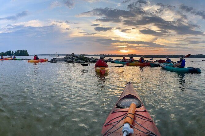 Sunset Tour by Kayak on Sebago Lake Maine - Key Points