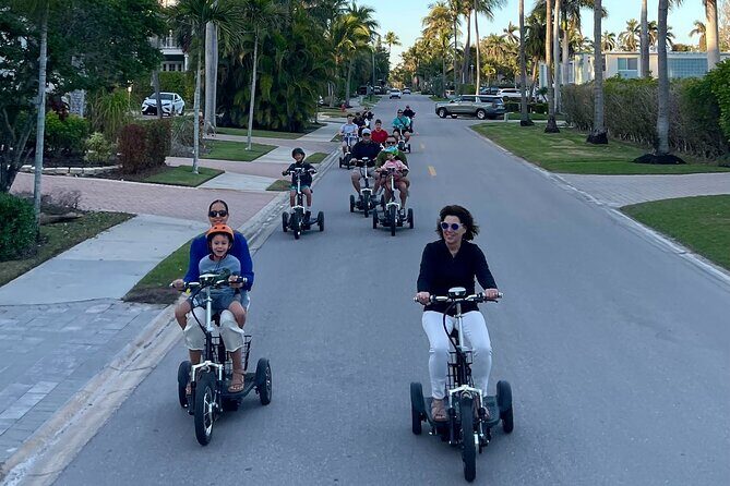 Sunset Tour of Naples Florida by Trike and Moped - Family Fun - The Experience: What You Can Expect