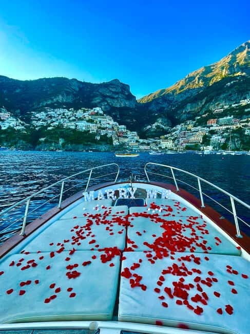 Sunset tour on private boat from Positano or Praiano - Key Points