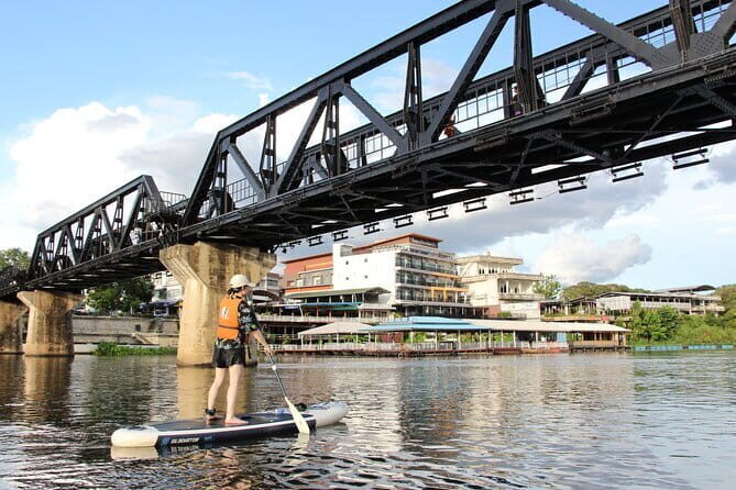 SUP and Kayaking at the Bridge on the River Kwai , Kanchanaburi - Key Points
