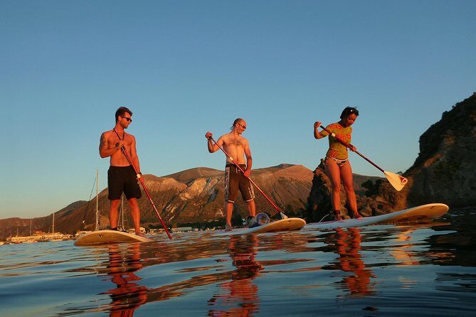 SUP into the sunset on Vulcano Island - Discovering Vulcano Island by SUP: What You Can Expect