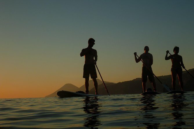SUP into the sunset on Vulcano Island - The Sum Up