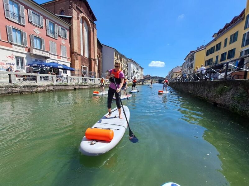 SUP on the Navigli: a wellness retreat in Milan - Key Points