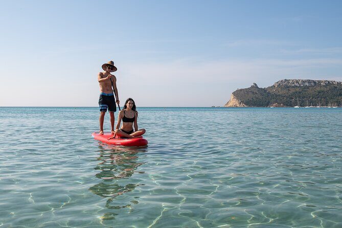 SUP tour in the crystal clear waters under the Sella del Diavolo - The Experience with Guides: Knowledge and Friendliness