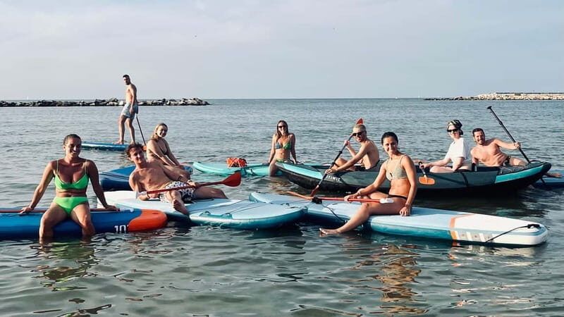 SUP tour on the slopes of the Monte San Bartolo Natural Park in Pesaro - Key Points