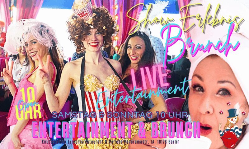 suprise-brunch at adventure restaurant Knutschfleck Berlin - The Venue and Atmosphere