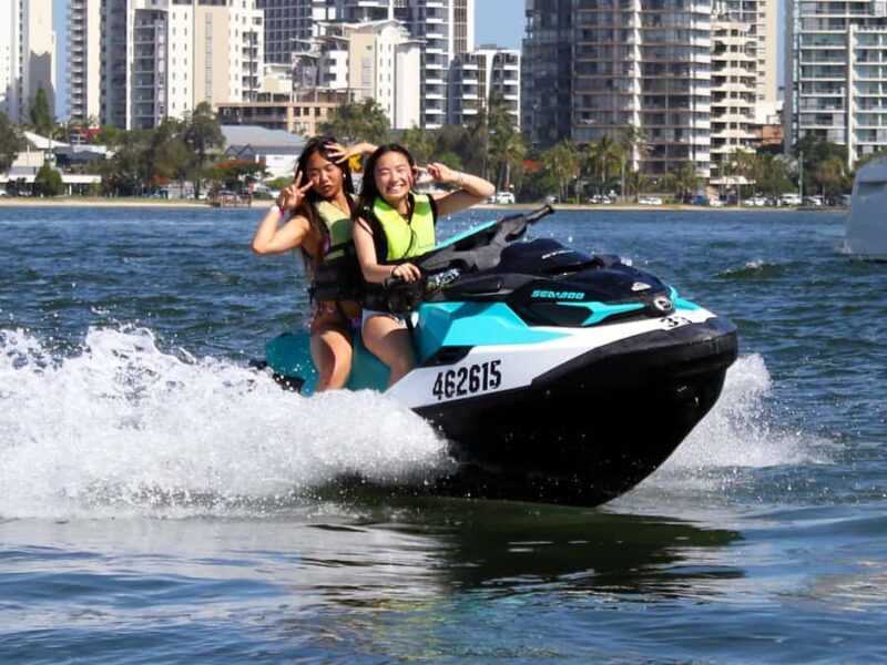 Surfers Paradise: Jet Ski and Jetboat Package - An Adventure That Combines Speed and Scenery