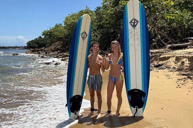 Surfing Lesson, Rincon PR - The Learning Experience