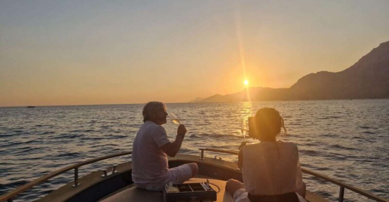 Surprise your other half with a fiery, romantic sunset - What Makes Praiano Special