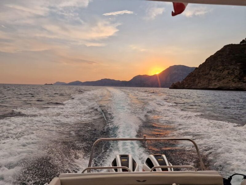 Surprise your other half with a fiery, romantic sunset - Duration and Flexibility