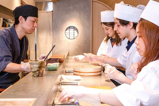Sushi Making in Tokyo at a Michelin-Listed Restaurant - Key Points