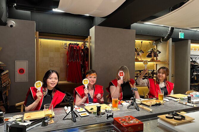 Sushi Making with Interactive Samurai Experience at JIN-ASAKUSA - Authenticity and Guest Feedback