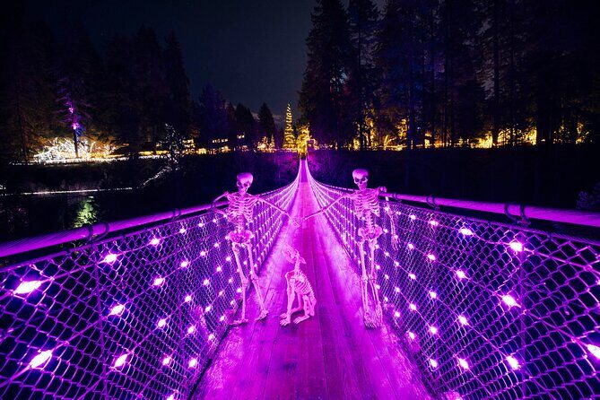 Suspended at Capilano Bridge: A 7-Stop Halloween Private Tour - FAQs