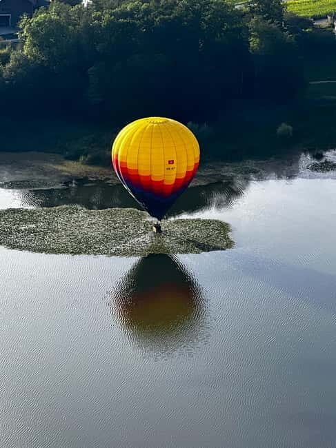 Switzerland hot air balloon flight - Key Points