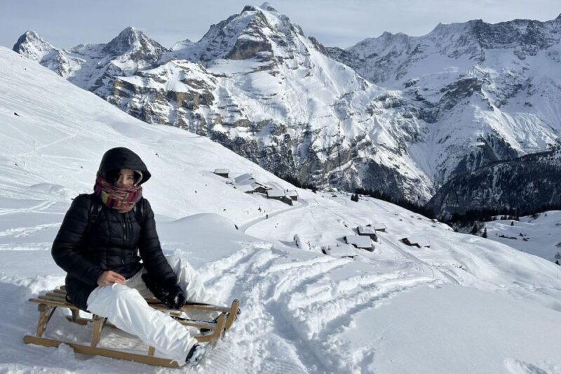 Switzerland: Private Sledging Day Tour - Key Points
