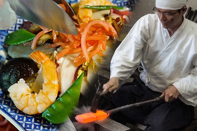 Sword smithing and Okayama Sushi making Experience - Key Points