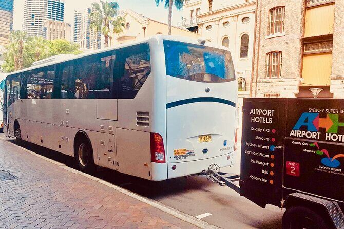 Sydney Airport to Sydney CBD shared ride seat in vehicle shuttle transfer - What to Expect During Your Ride