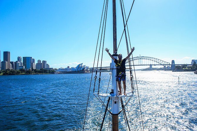 Sydney Harbour Tall Ship Laser Clay Shooting with Mast Climb - An In-Depth Look at the Sydney Harbour Tall Ship Experience