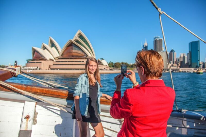 Sydney Harbour: Tall Ship Lunch Cruise - Setting the Scene: A Classic Tall Ship in Sydney Harbour