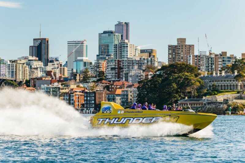 Sydney Harbour: Thunder Thrill Jet Boat Ride - Technical Details & Practical Considerations
