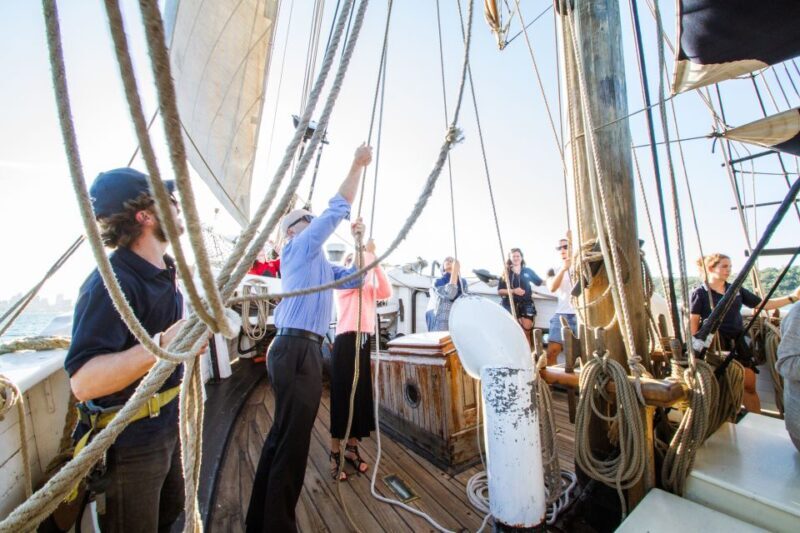 Sydney: Tall Ship Harbour Twilight Dinner Cruise - FAQs