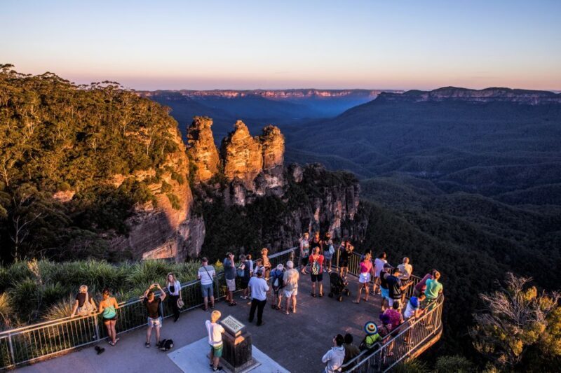 Sydney: Waterfall Bushwalk and Blue Mountain Sunset Day Trip - The Itinerary in Detail