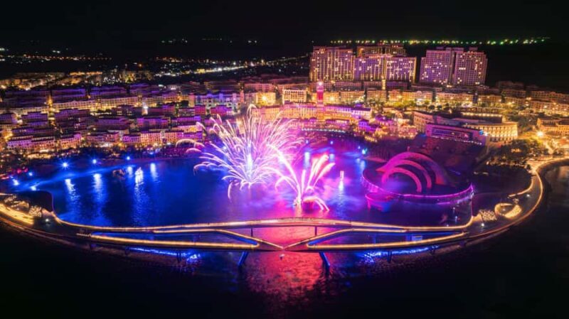 Symphony of the sea show with snack on the beach - A Closer Look at the Symphony of the Sea Show