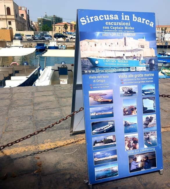Syracuse: Ortigia Island Boat Tour with Captain Mirko - An Honest Breakdown of the Tour