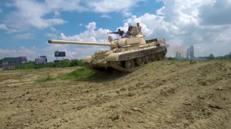 T-55 Tank Driving Heavy Metal Experience - Key Points