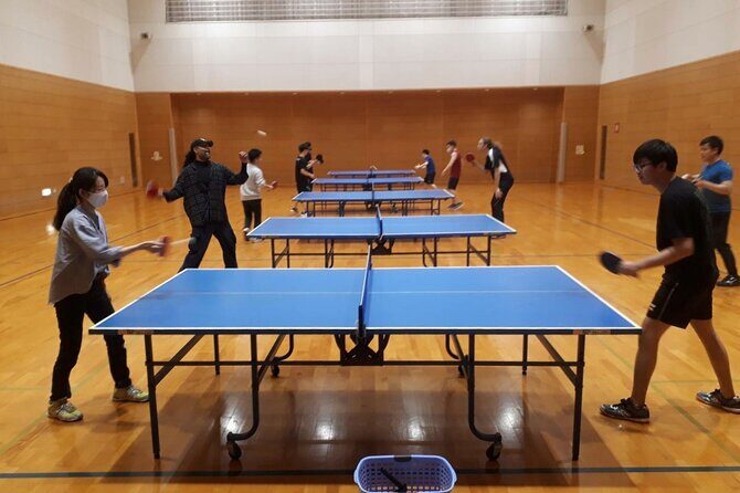 Table Tennis in Osaka with Local Players! - Key Points