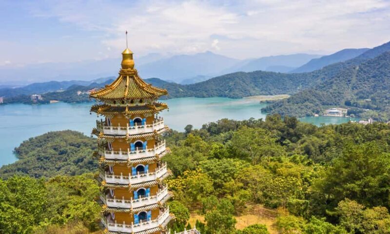 Taipei: Private Sun Moon Lake Tour with Boat Cruise - Cien Pagoda: Panoramic Views from Above