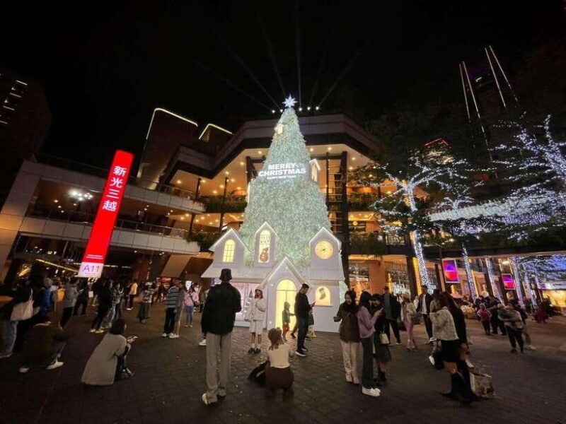 Taipei: Walking Christmas Photography and Shopping Tour - Key Points