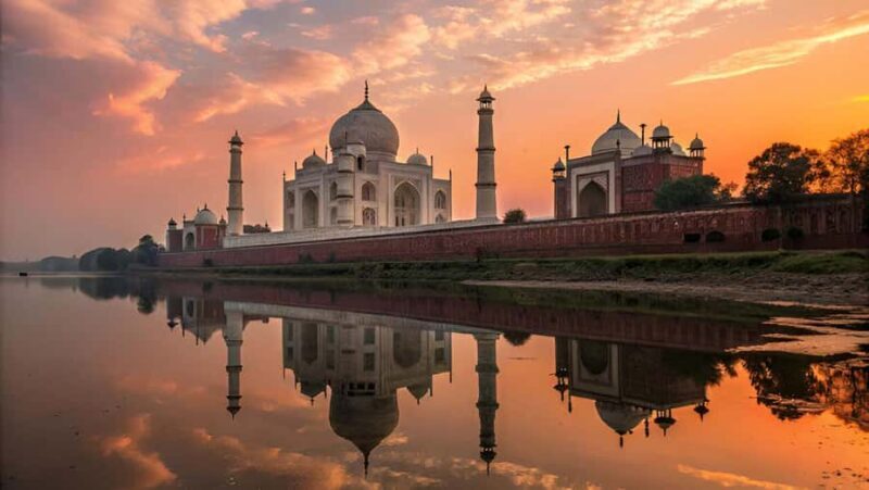 Taj Mahal + Agra Fort Entry Tickets - The Sum Up