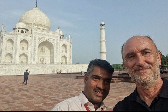 Taj mahal and Agra city sightseeing tour by car with options - Setting Off at Dawn: The Taj Mahal’s Sunrise Magic