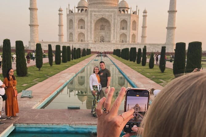 Taj Mahal and Agra Private Day Tour by Car from Delhi - First Stop: The Taj Mahal