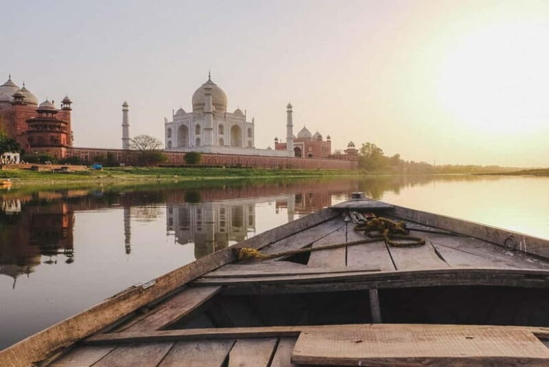 Taj Mahal Back View Yamuna Boat Ride Tour - The Journey Begins: From Pickup to the River