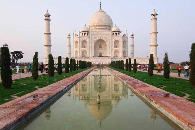 Taj Mahal day tour by fastest luxury train from Delhi NCR - The Sum Up