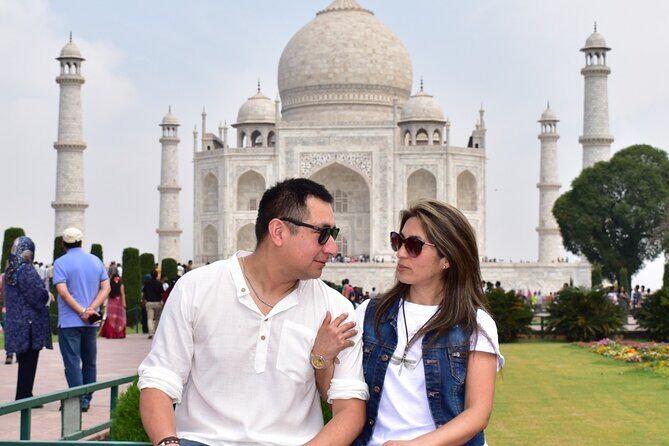 Taj Mahal Day Tour by Superfast Gatimaan Train from Delhi - The Baby Taj and Mehtab Bagh: Tranquil Views and Unique Photo Ops