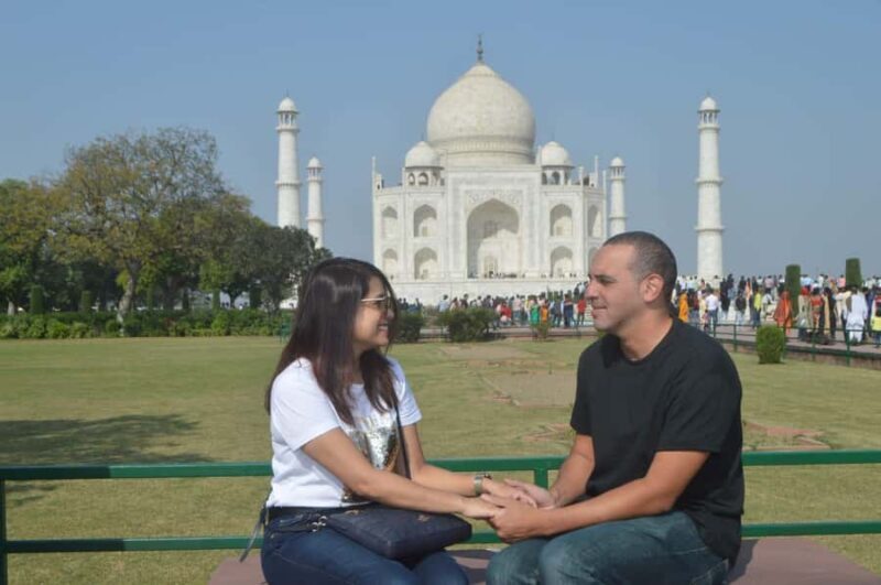 Taj Mahal Sunrise Tour from Delhi with Elephant Conservation - Key Points