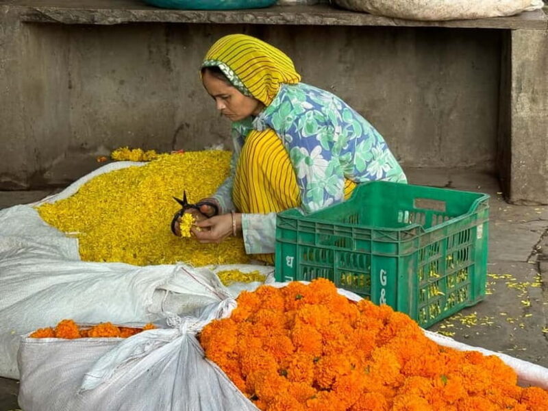 Take in the Beauty of an Early Morning with Fresh Flowers - An In-Depth Look at the Jaipur Morning Tour