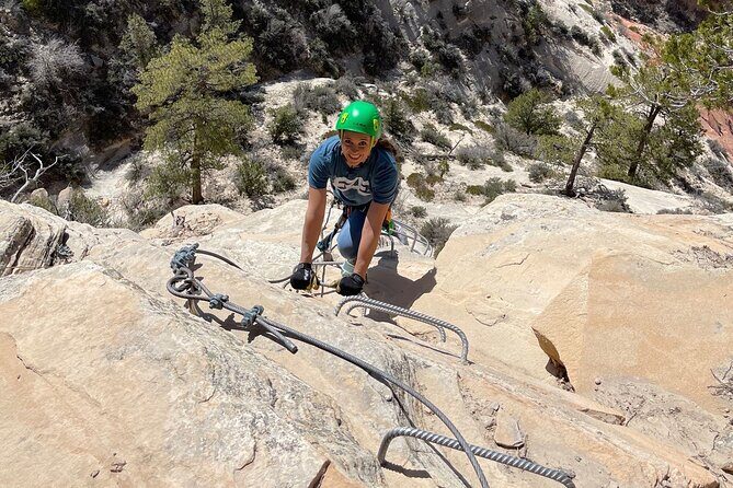 "Tallest in Utah" Via Ferrata & Rappelling (4 hr) - How This Tour Feels in Practice