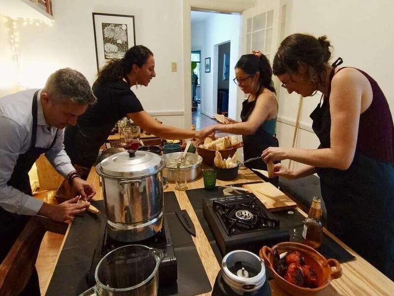 Tamales 101: Multi-variety tamal cooking class and feast - A Warm Welcome in Mexico City’s Condesa