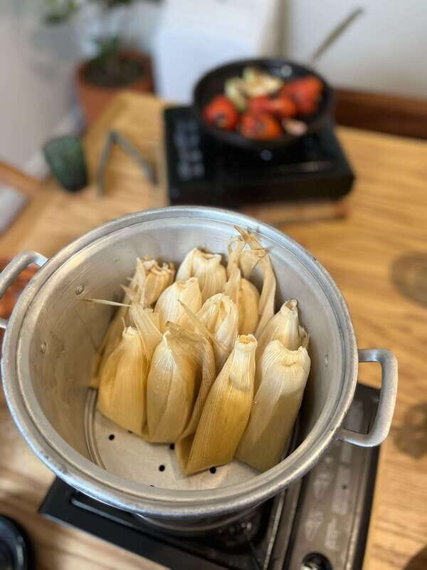 Tamales 101: Multi-variety tamal cooking class and feast - Drinks and Atmosphere
