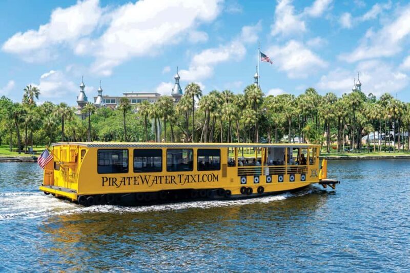 Tampa: Pirate Water Taxi Hop-On Hop-Off Tour - Key Points