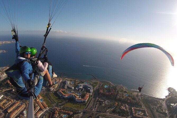 Tandem Paragliding Flight in Costa Adeje from 1100m - Key Points